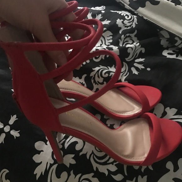 Missguided | Shoes | Red Heels From Misguided | Poshmark